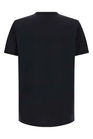 Dolce & Gabbana Cotton T-shirt With Metal Plaque
