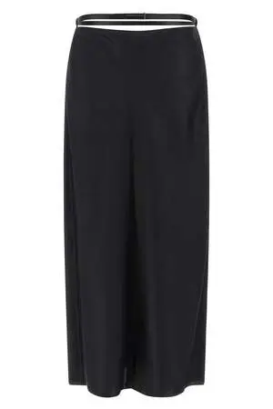 TOM FORD Skirt 'silk Satin Ankle Length Bias - Black