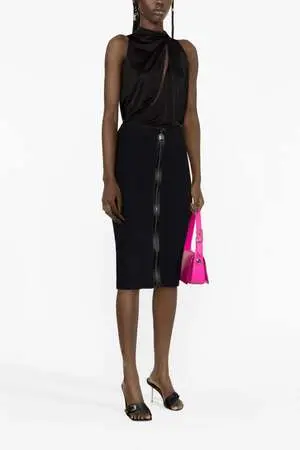 TOM FORD Chunky In Compact Wool' Skirt