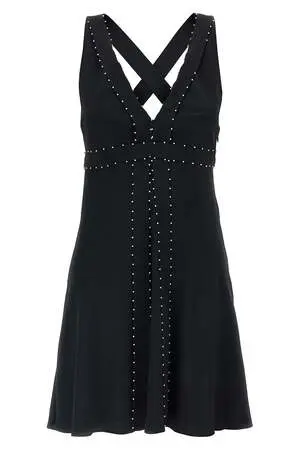 GIOVANNI BEDIN Mini Dress 'pearl Dress - Black