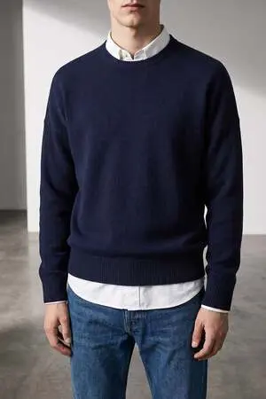 LARMERI STUDIO Exquisite Wool And Cashmere Sweater