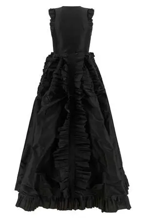 GIOVANNI BEDIN Sculptural Ruffle Gown
