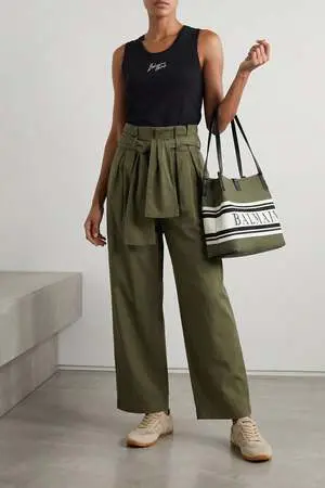 Balmain High-waisted Trousers