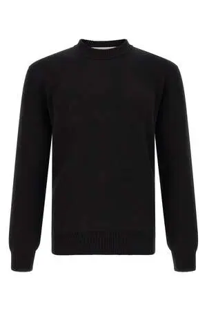 GOLDEN GOOSE Ribbed Knit Sweater With Logo