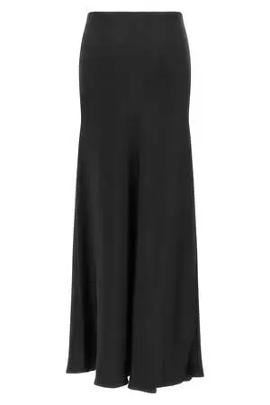 Fabiana Filippi Lustrous Enver Satin Skirt