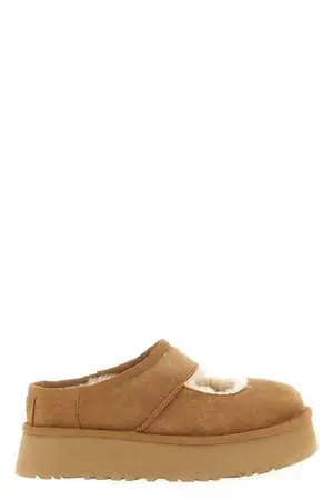 UGG Suede Sabot With Platform Sole