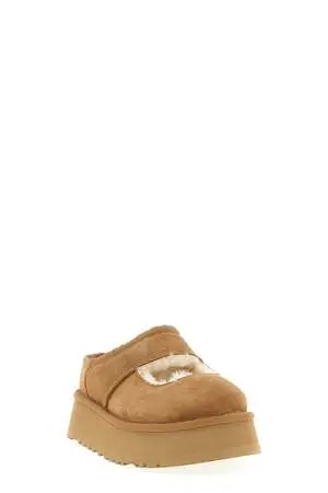UGG Suede Sabot With Platform Sole