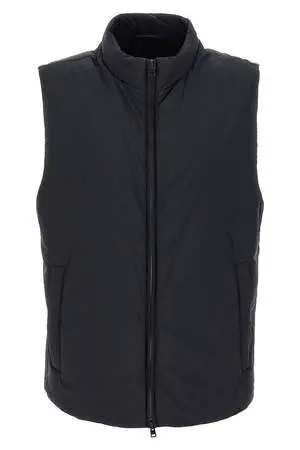 HERNO Gilet With Signature Metal Detail