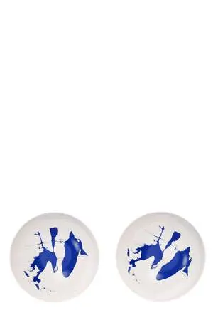 CASSINA Porcelain Bowl Set Neige Motif - Multi