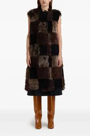 Marni Long Shearling' Waistcoat