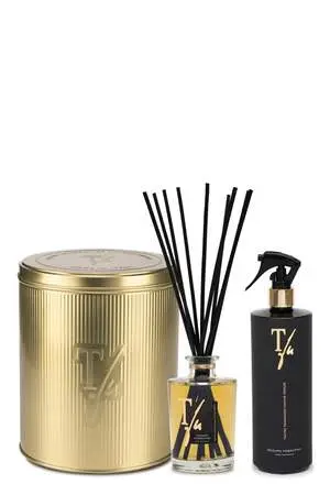 TEATRO FRAGRANZE UNICHE Gold Tin Speziato Fiorentino Set - Multi