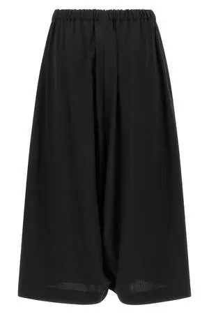 Comme Des Garçons Wool Culotte Trousers