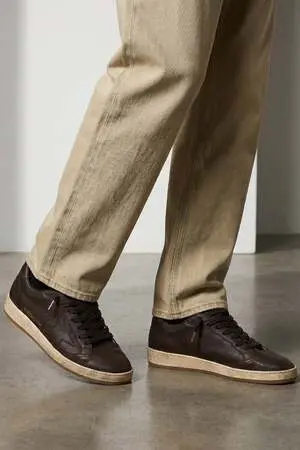 GOLDEN GOOSE Ball Star Sneaker In Tumbled Leather