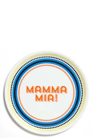 BITOSSI Mamma Mia' Pizza Plate - Multi