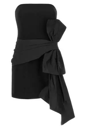 ROTATE BY BIRGER CHRISTENSEN Bustier Bow Dress