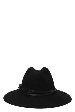 GOLDEN GOOSE Fedora' Hat - Black