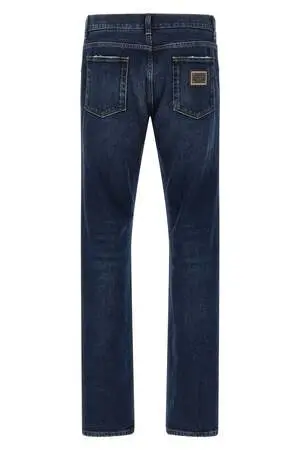 Dolce & Gabbana Logo Plaque' Jeans