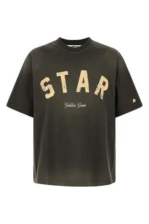 GOLDEN GOOSE Vintage Star Logo T-shirt
