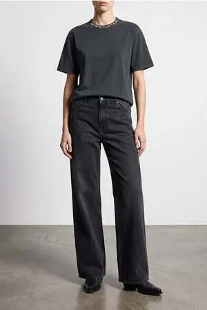 GOLDEN GOOSE Crystal Crew Neck T-shirt