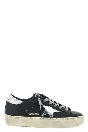 GOLDEN GOOSE Hi Star Sneaker With Platform Sole