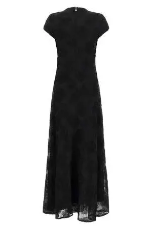 ROTATE BY BIRGER CHRISTENSEN Flower Mesh Maxi' Dress