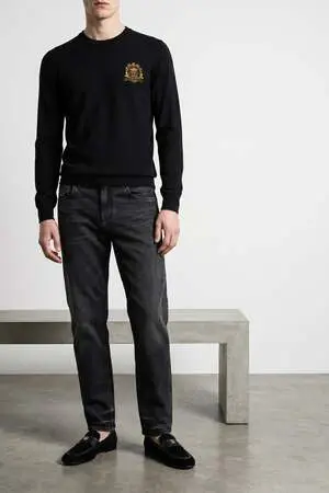 Dolce & Gabbana Sweater With Heraldic Crest