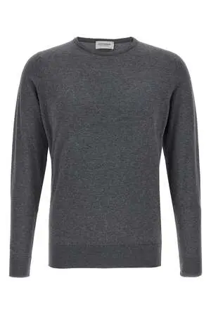JOHN SMEDLEY Sweater With Ribbed Trims