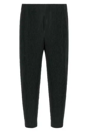 HOMME PLISSE' Trousers 'monthly Colors: August - Gray