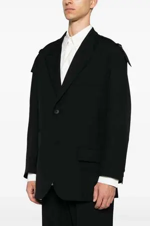 Yohji Yamamoto Blazer 'wool Gabardine 2bs