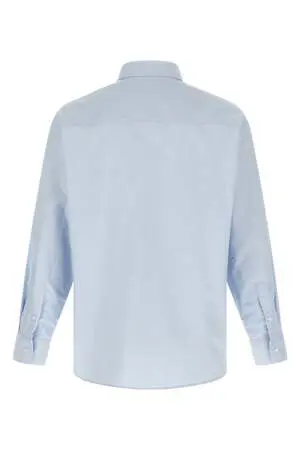 AMI Paris Shirt De Coeur Detail - Light Blue