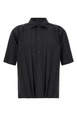 HOMME PLISSE' Edge' Shirt - Black