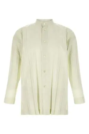 HOMME PLISSE' Edge' Shirt - Green