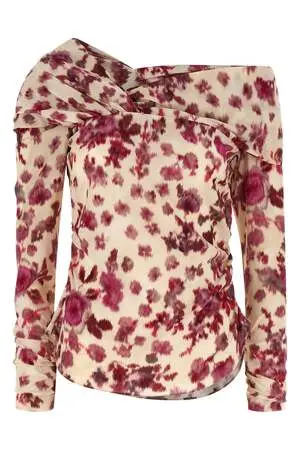 Isabel Marant Étoile Asymmetrical Draped Top - Pink