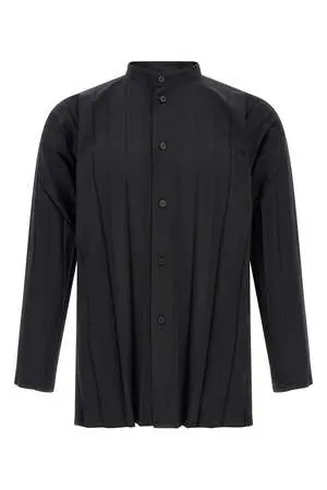 HOMME PLISSE' The 'edge' Shirt - Black