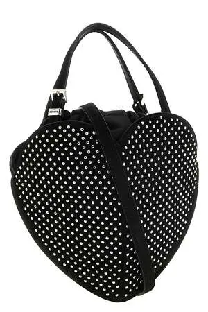 ROTATE BY BIRGER CHRISTENSEN The Heart' Crystal Embellished Handbag