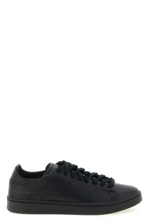 Y3 Stan Smith Sneakers In Calf Leather - Black