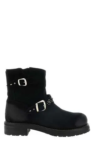 SECOND / LAYER Rider' Ankle Boot - Black