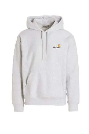 Carhartt Work In Progress Hooded American Script' Hoodie - Gray