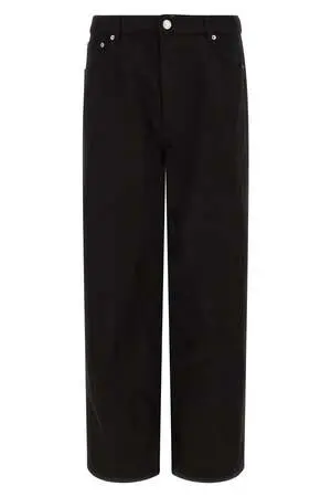 AMI Paris Denim Baggy Jeans - Black