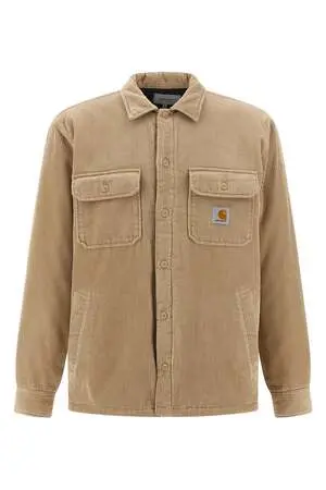 Carhartt Work In Progress Overshirt 'whitsome - Beige