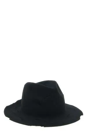 Yohji Yamamoto Hat With Slashed Details