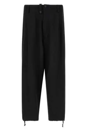 Yohji Yamamoto New Standard Wallet' Trousers - Black