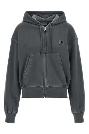 Carhartt Work In Progress Nelson' Hooded Sweatshirt - Gray