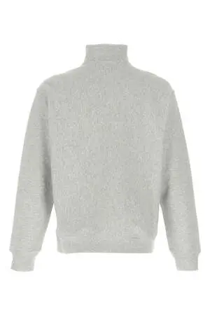 Carhartt Work In Progress Sweatshirt With Stand Collar And Half-zip