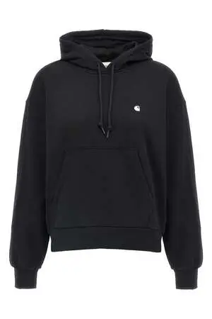 Carhartt Work In Progress Hoodie With Embroidered Logo - Black