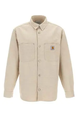 Carhartt Work In Progress Overshirt 'walter - Beige