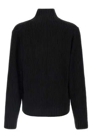 Carhartt Work In Progress Ribbed Knit Half-zip Sweater