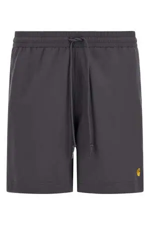 Carhartt Work In Progress Swim Shorts With Embroidered Logo - Multi