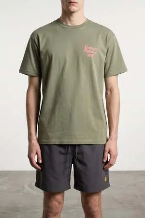 Carhartt Work In Progress Swim Shorts With Embroidered Logo
