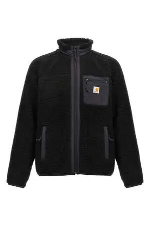 Carhartt Work In Progress Jacket With Contrasting Pocket Black